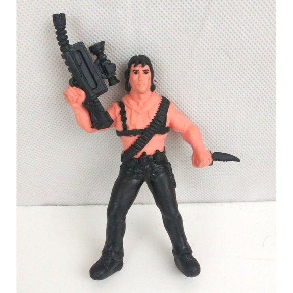 Arco | Toys | Vintage 986 Arco Rambo 4 Pencil Top Eraser Figure | Poshmark